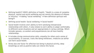 Social factors in health & Disease by Dr. Mumux | PPTX