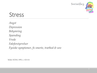 Socialfag - stress | PPT