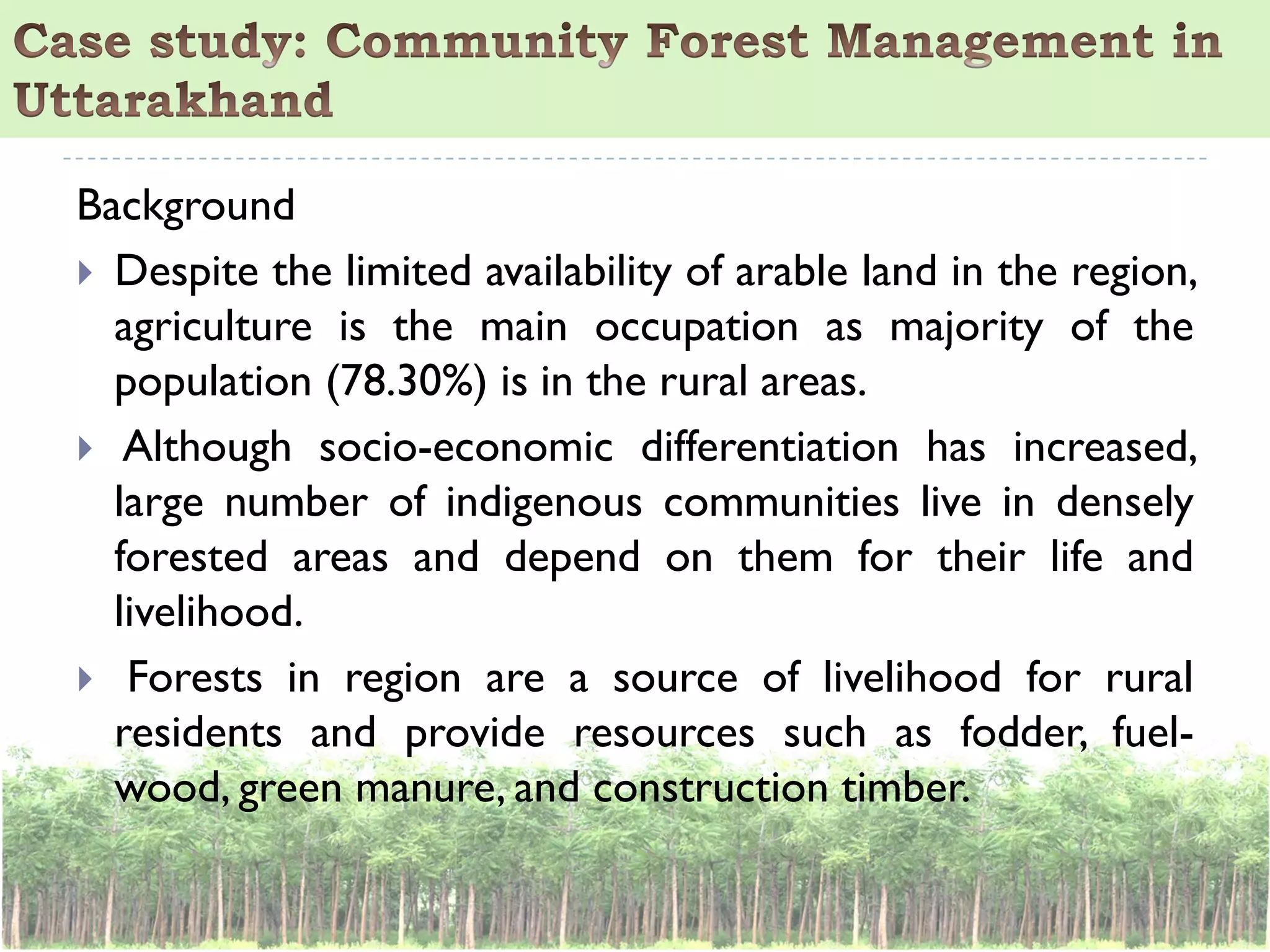 Social Forestry in India | PDF