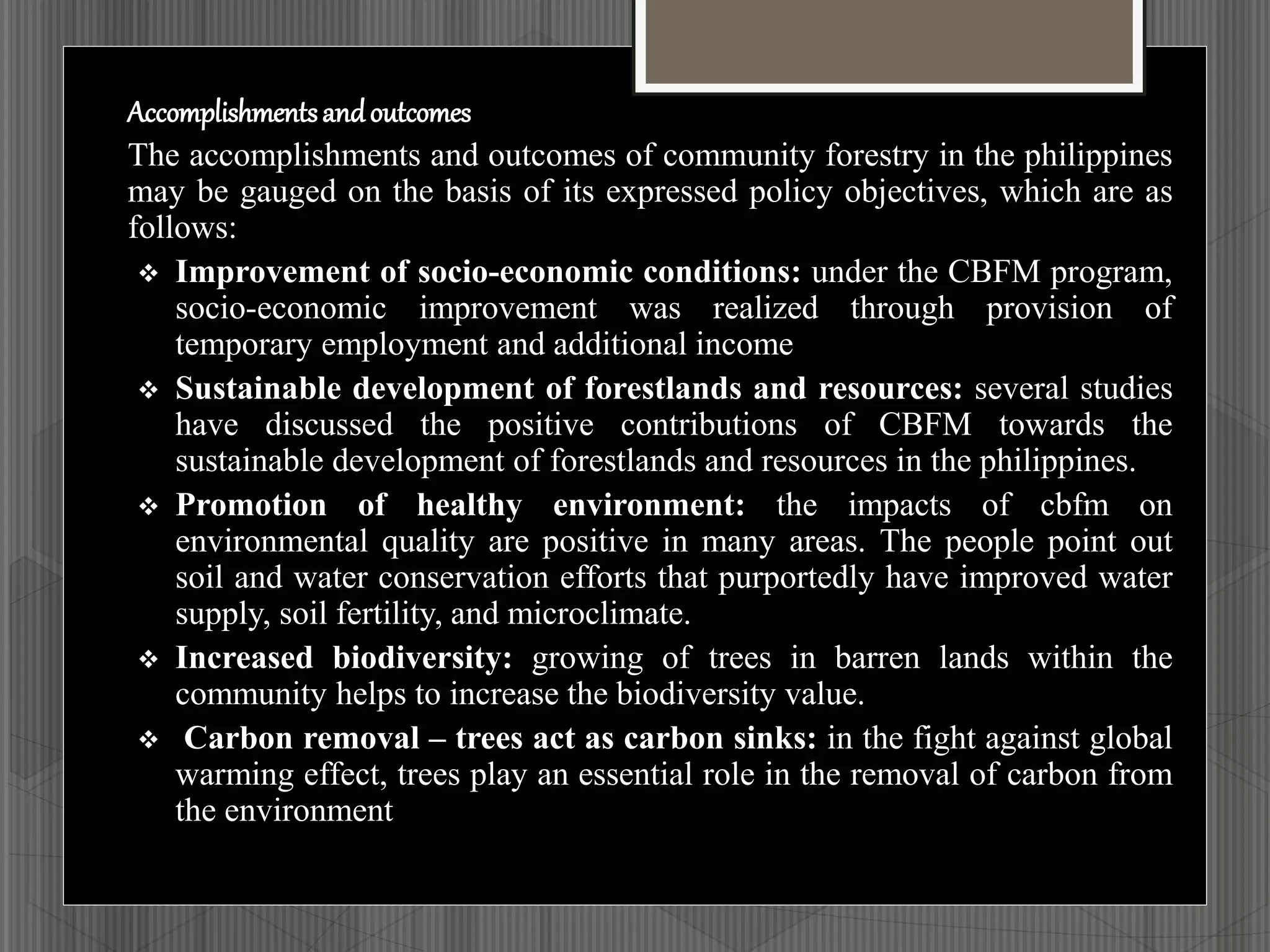 Social forestry program in the philippines | PPTX