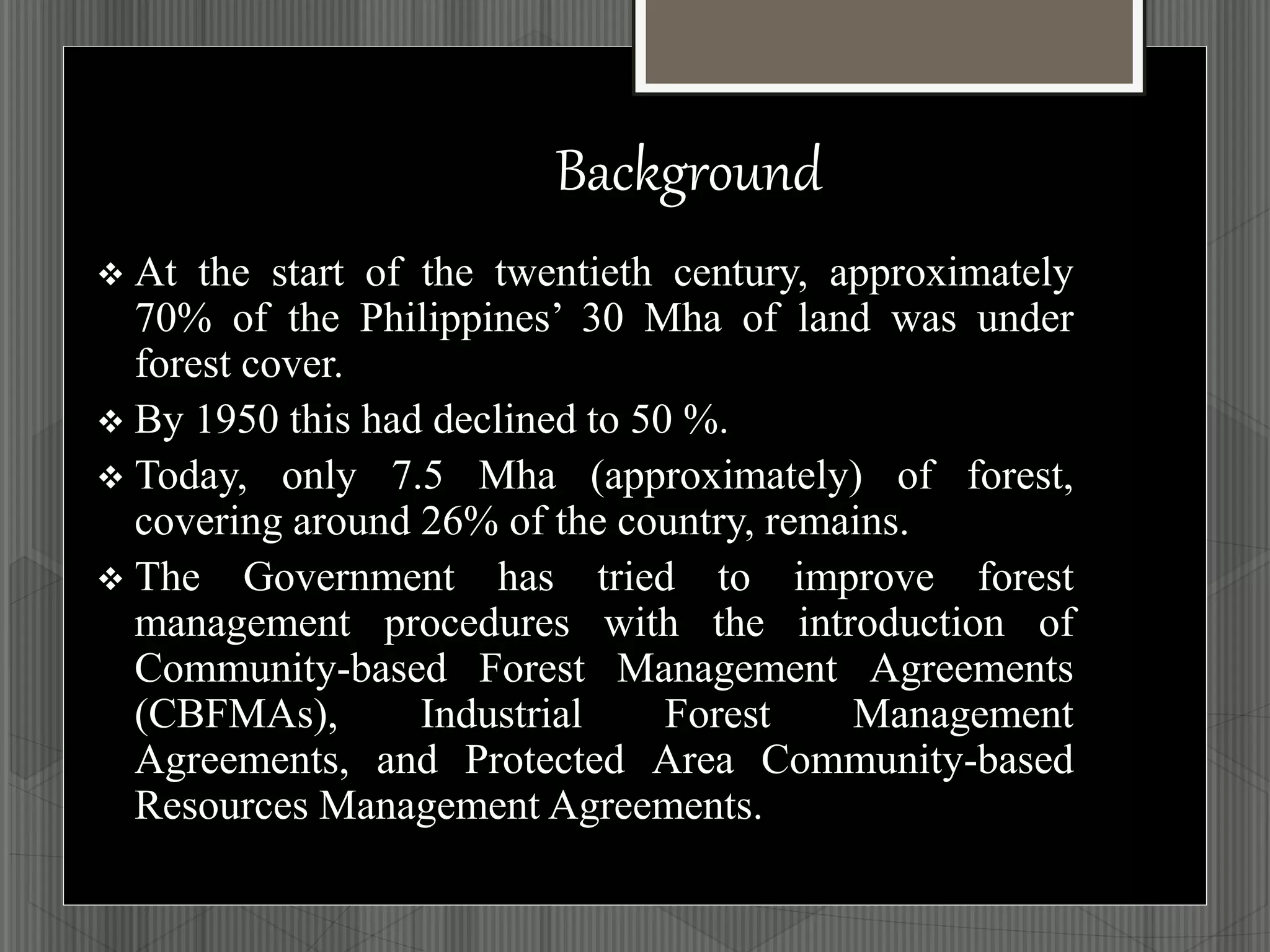 Social forestry program in the philippines | PPTX
