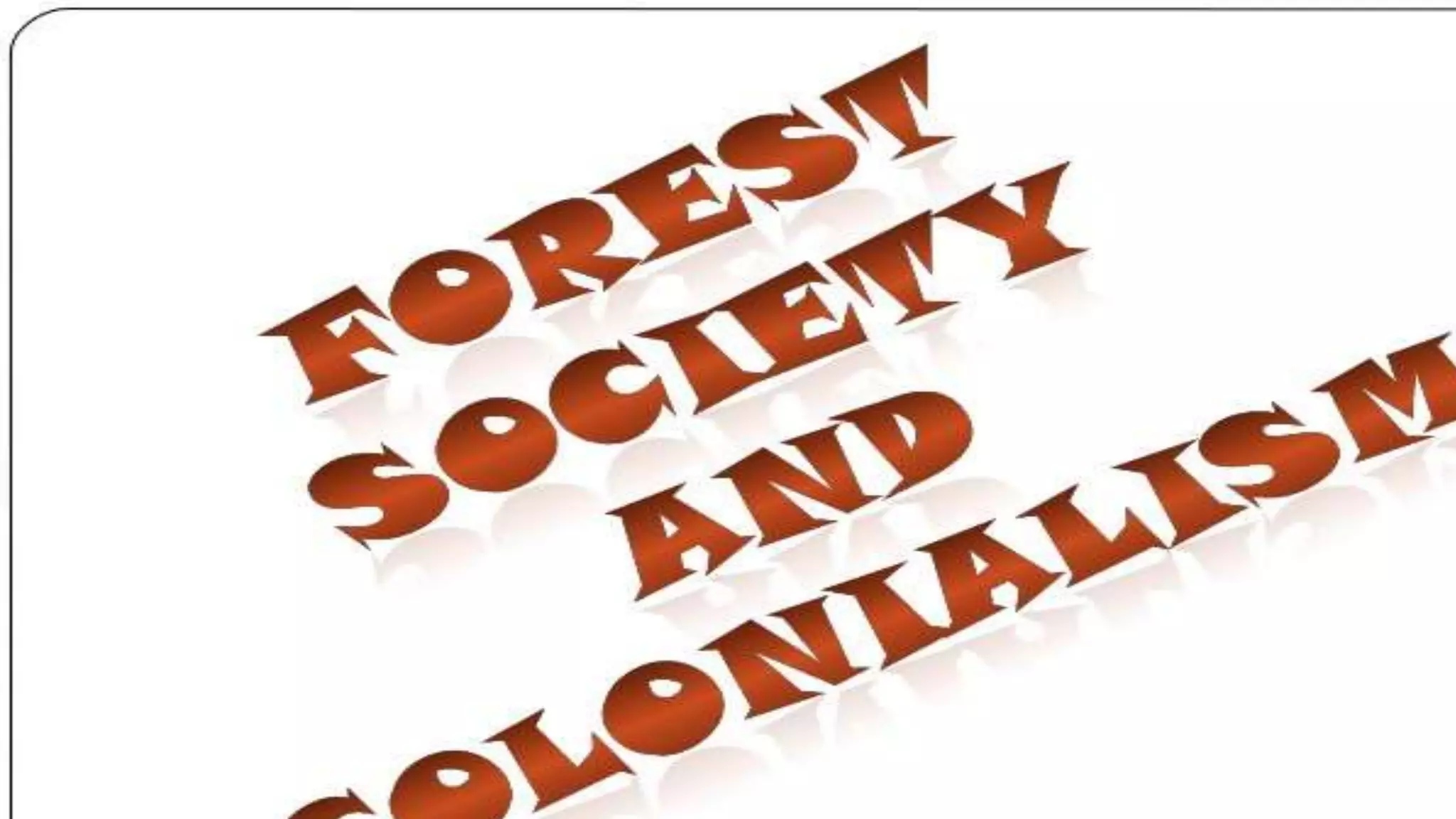 Social forest transforestation in java | PPTX