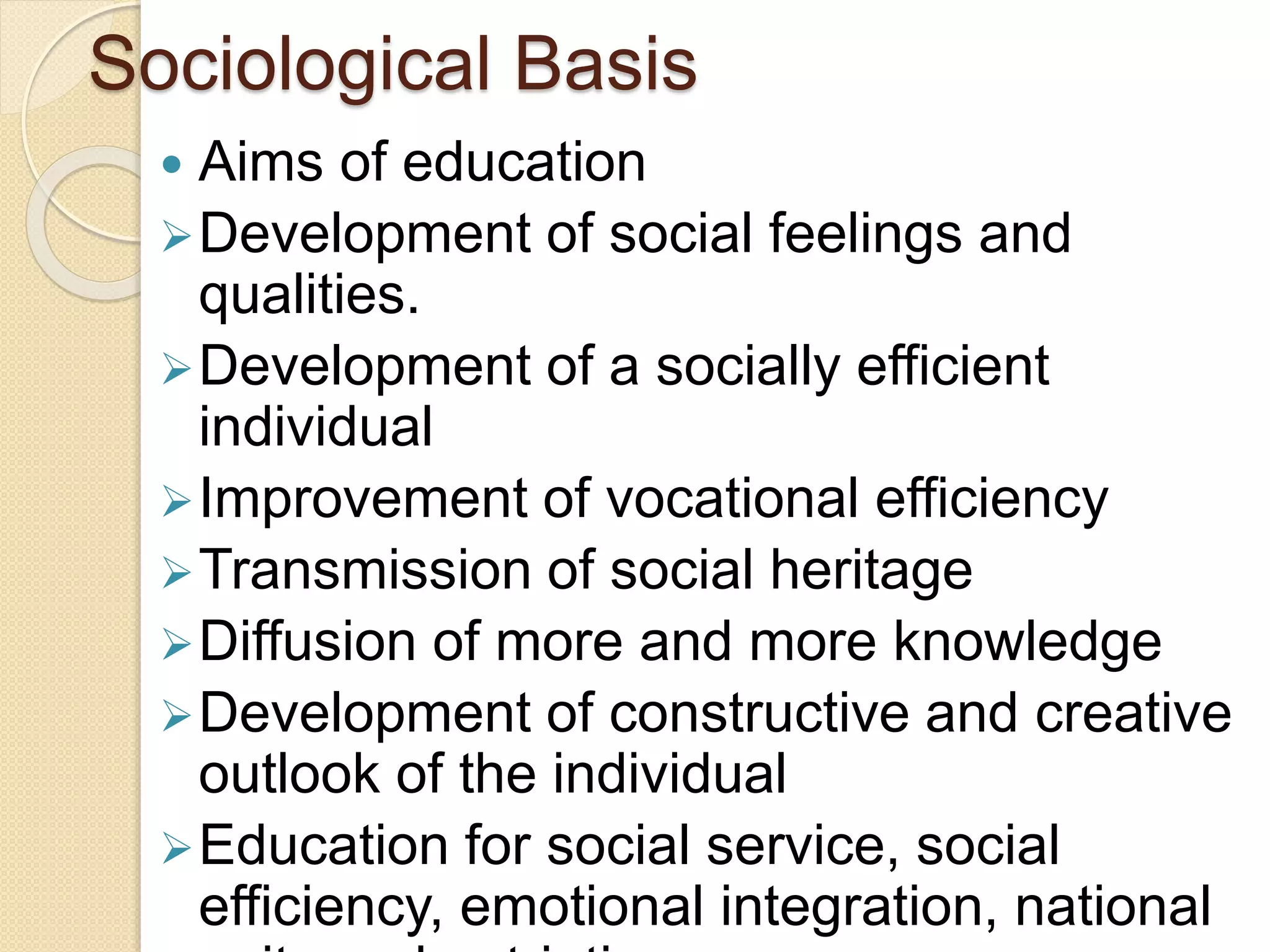 Social foundation of curriculum | PPTX