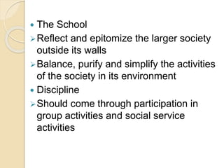 Social foundation of curriculum | PPTX