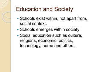 Social foundation of curriculum | PPTX