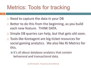 Social Gaming Metrics | PPTX