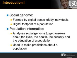 Social genome mining for crisis prediction | PPT