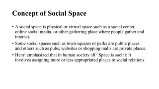 Social geography | PPTX