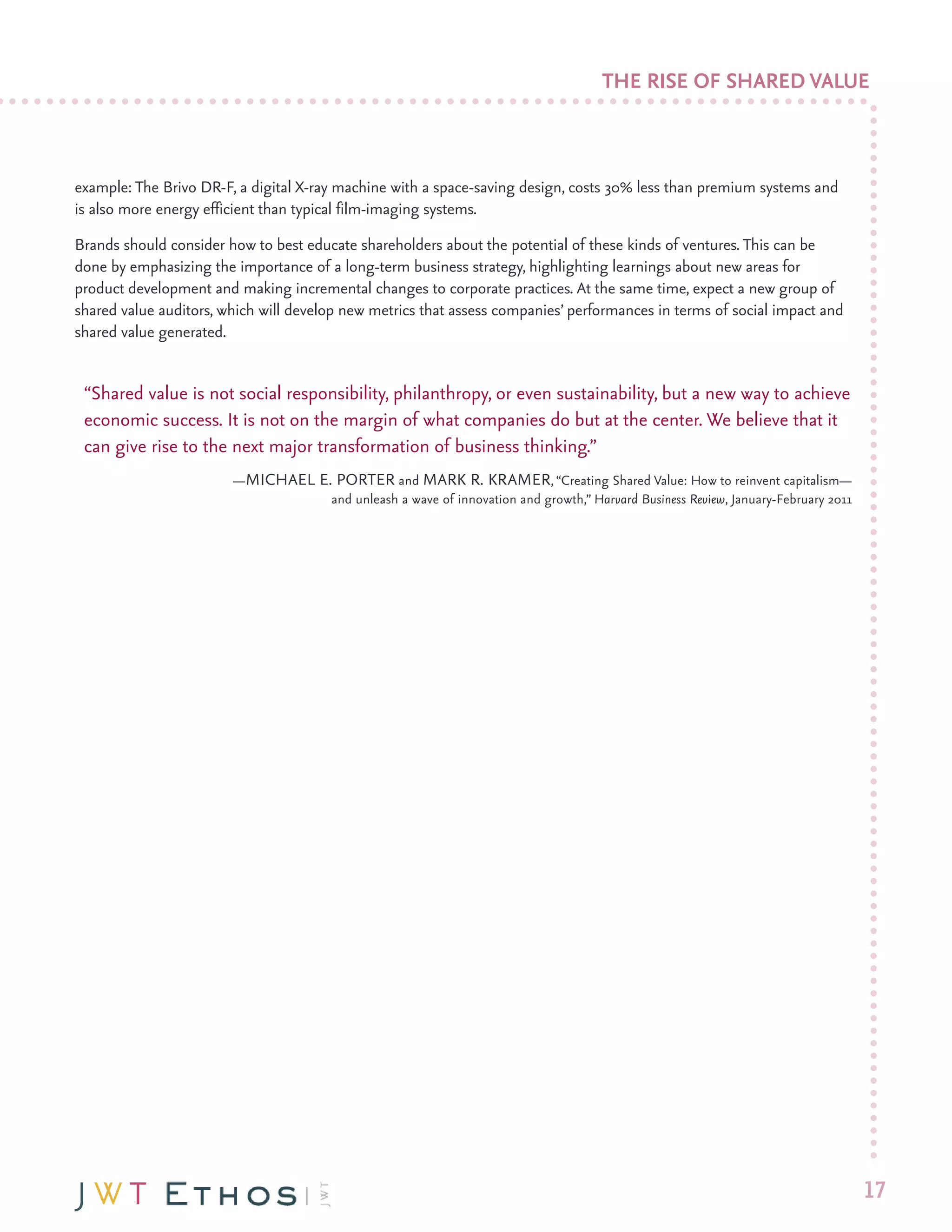 Sosyal İyilik Raporu / JWT | PDF