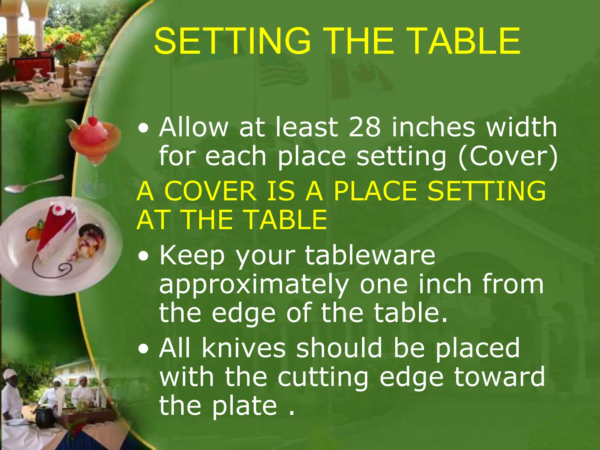 Social Graces and Etiquette power point for secondary schools | PPT