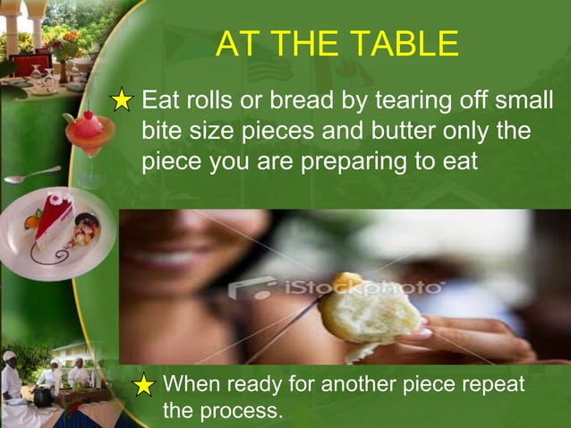 Social Graces and Etiquette power point for secondary schools | PPT