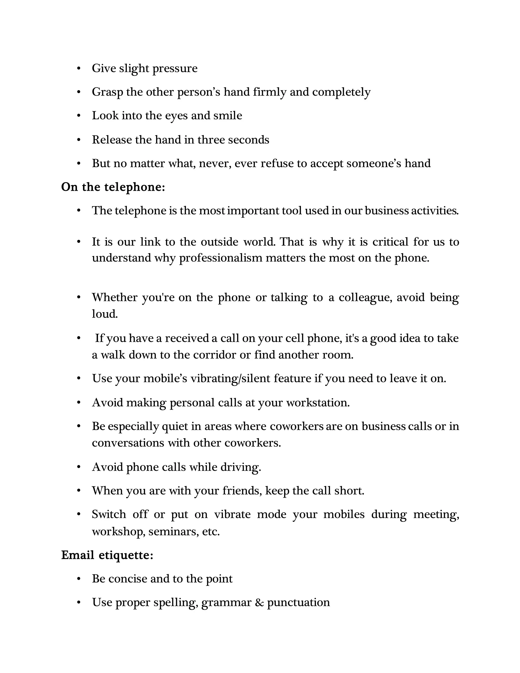 Social graces | DOCX