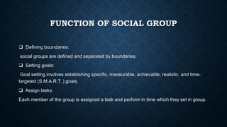 Social group | PPTX