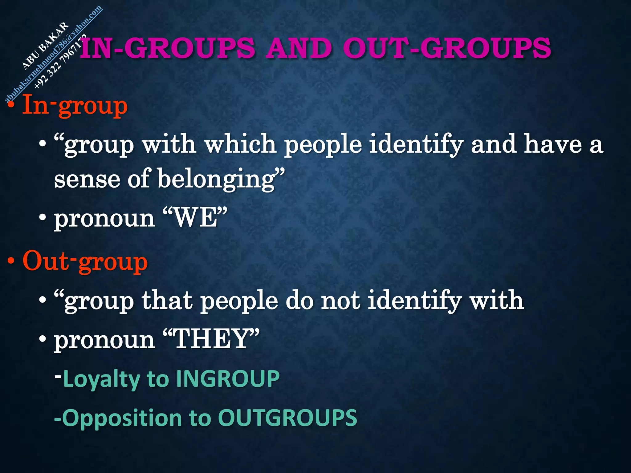 Social group and types of social group | PPT