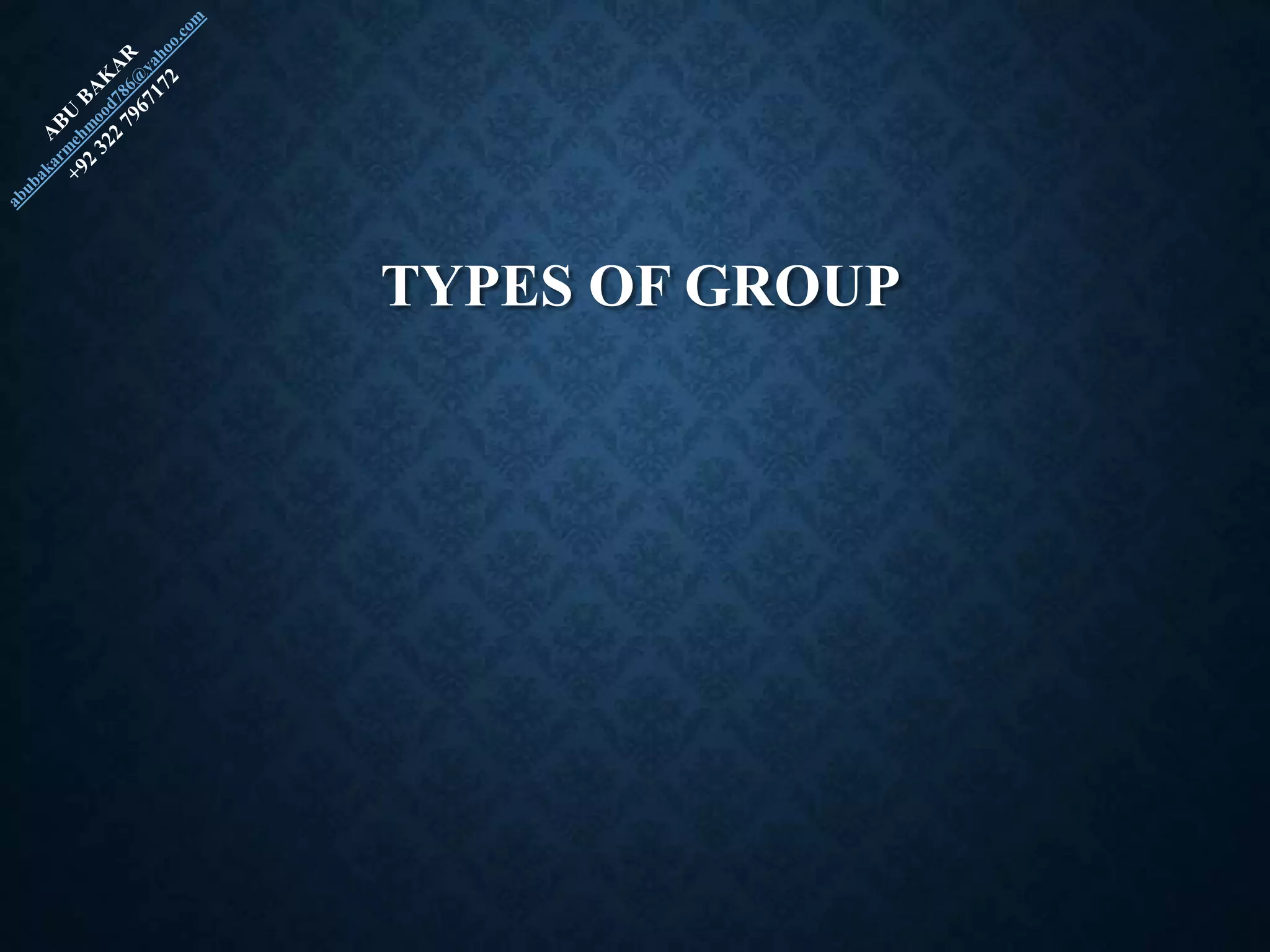 Social group and types of social group | PPT