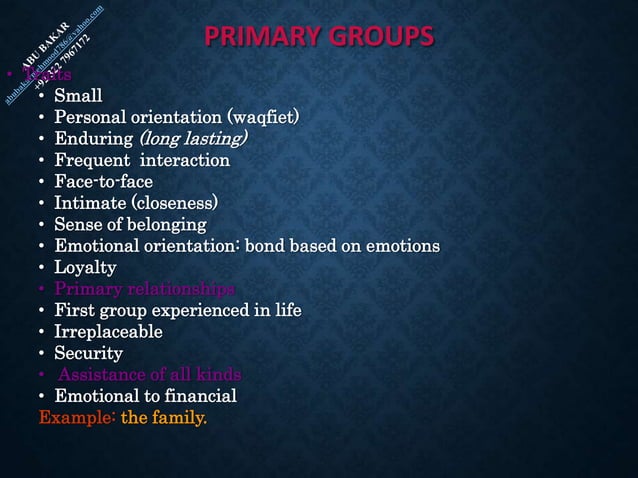 Social group and types of social group | PPT