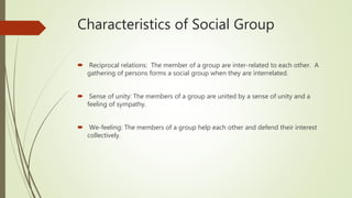 Social Group by Dr.Shilpa Nagori | PPTX