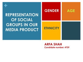 Social group presentation | PPTX