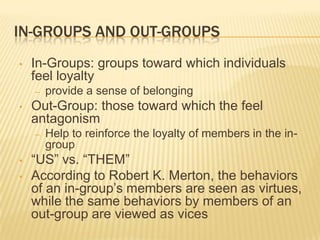 Social groups | PPT