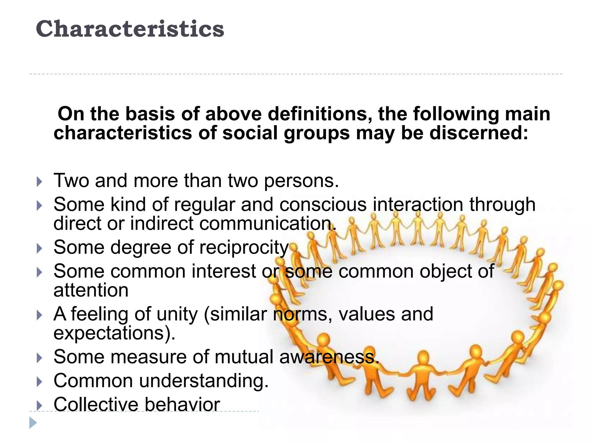 Social groups and types | PPTX
