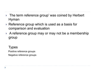 Social groups and types | PPTX