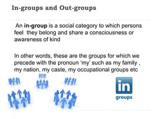 Social groups and types | PPTX