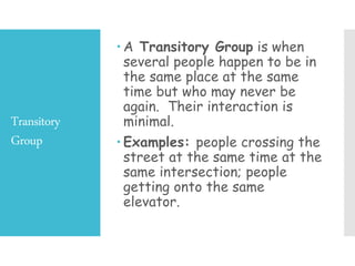 Social Groups in Society | PPTX