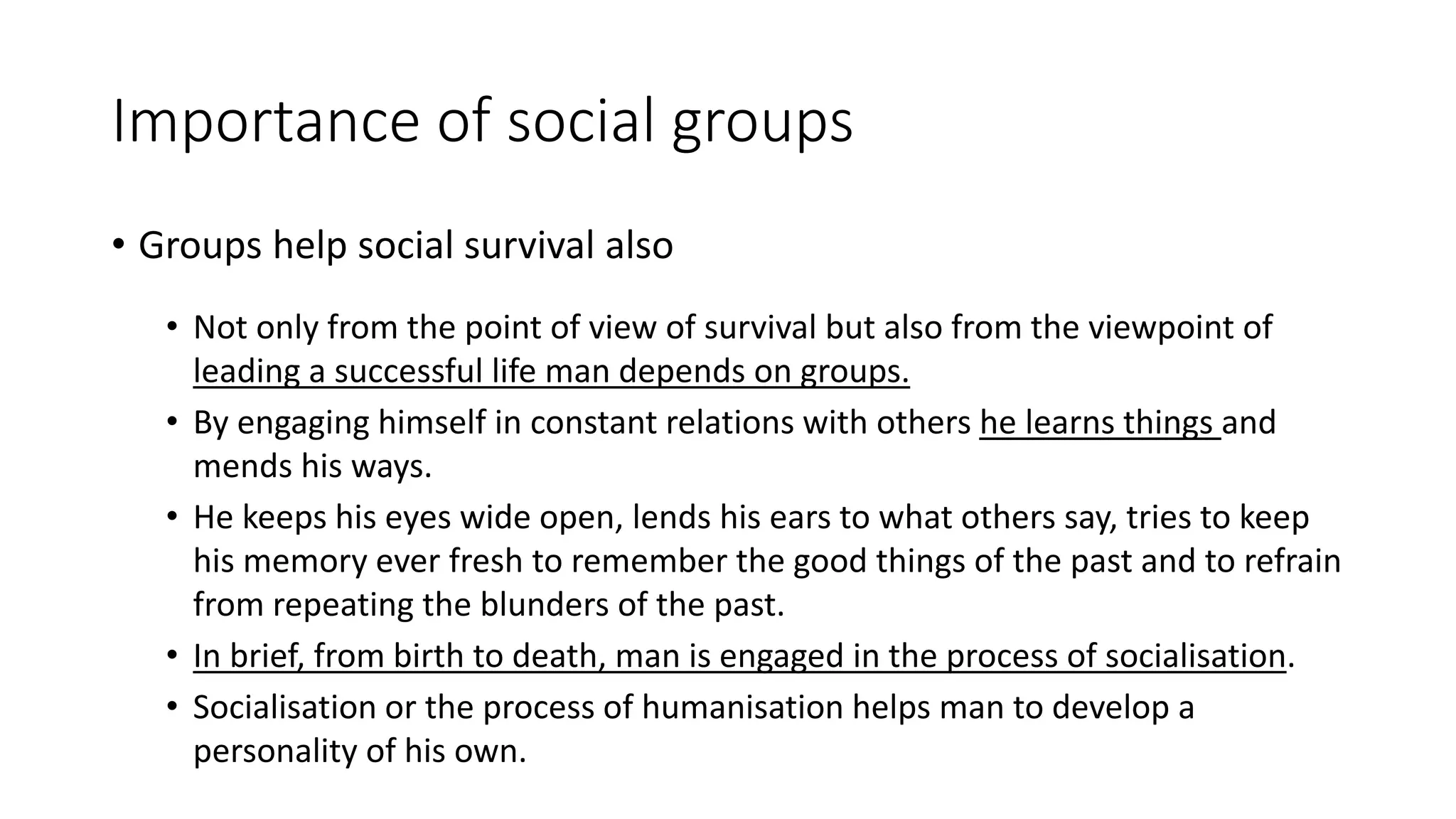 Social groups | PPTX