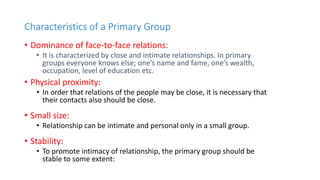 Social groups | PPTX