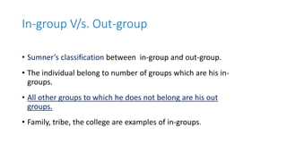 Social groups | PPTX