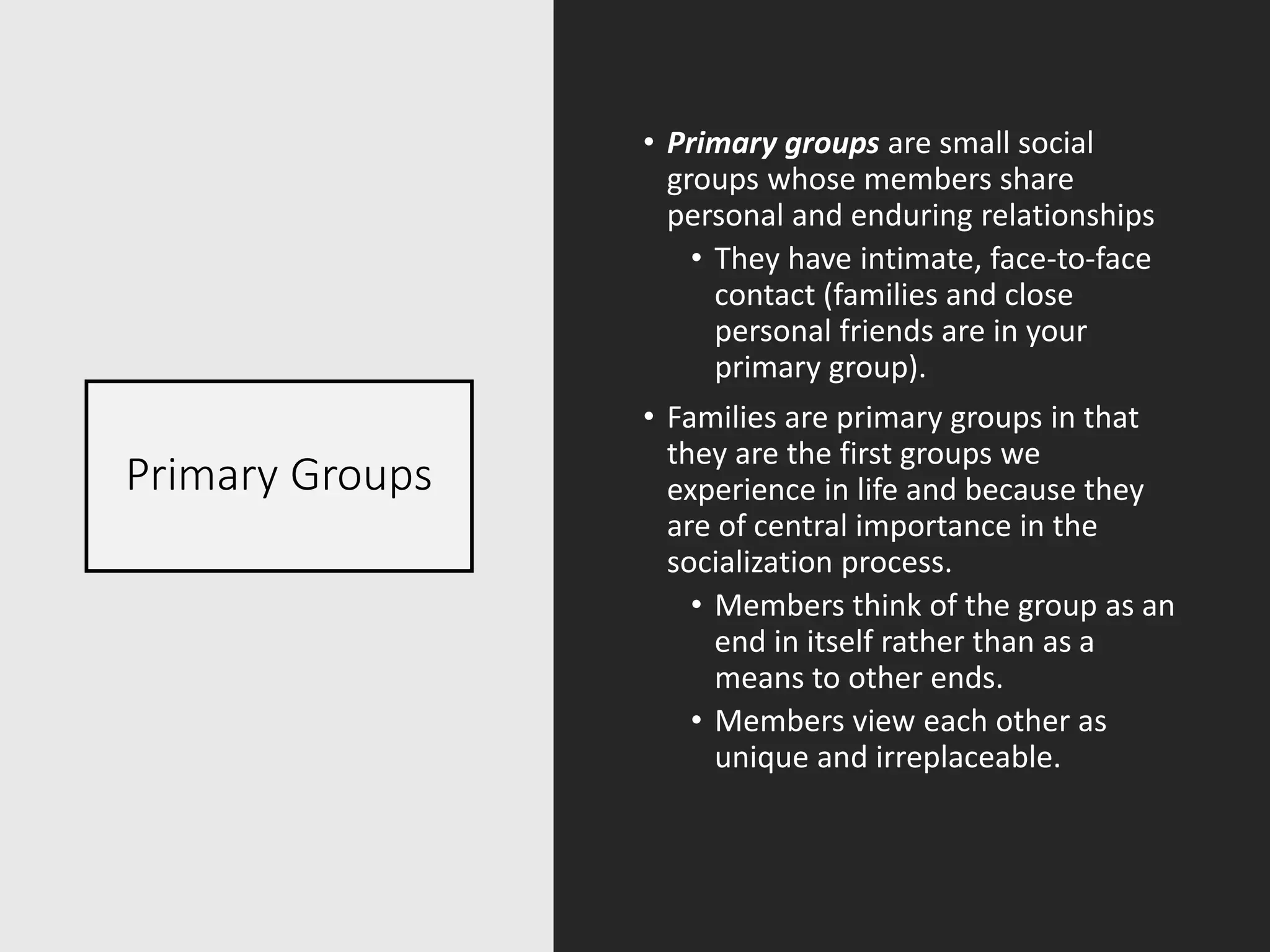 Social groups and organizations | PPSX