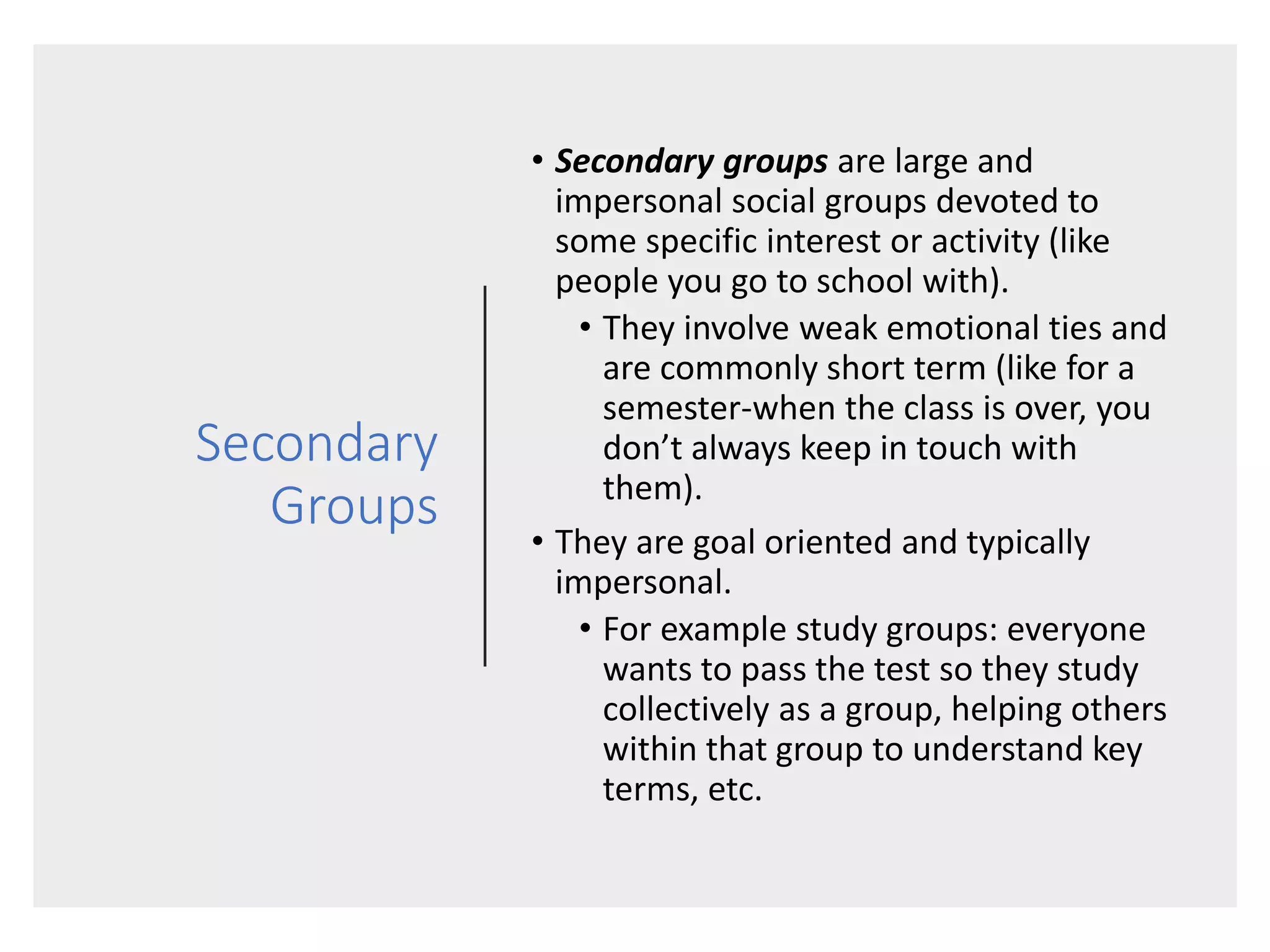 Social groups and organizations | PPSX