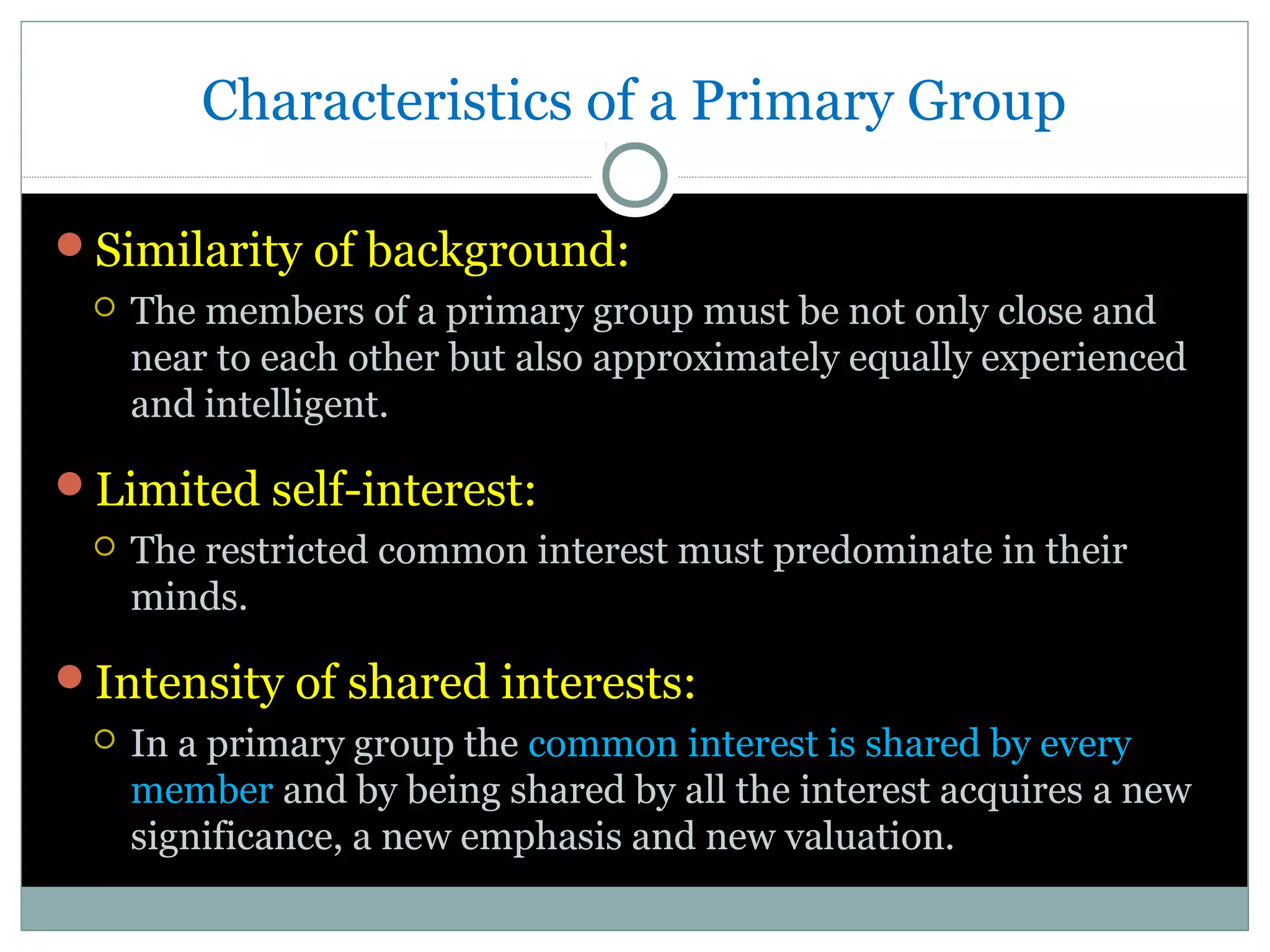 Social groups and processes | PPT