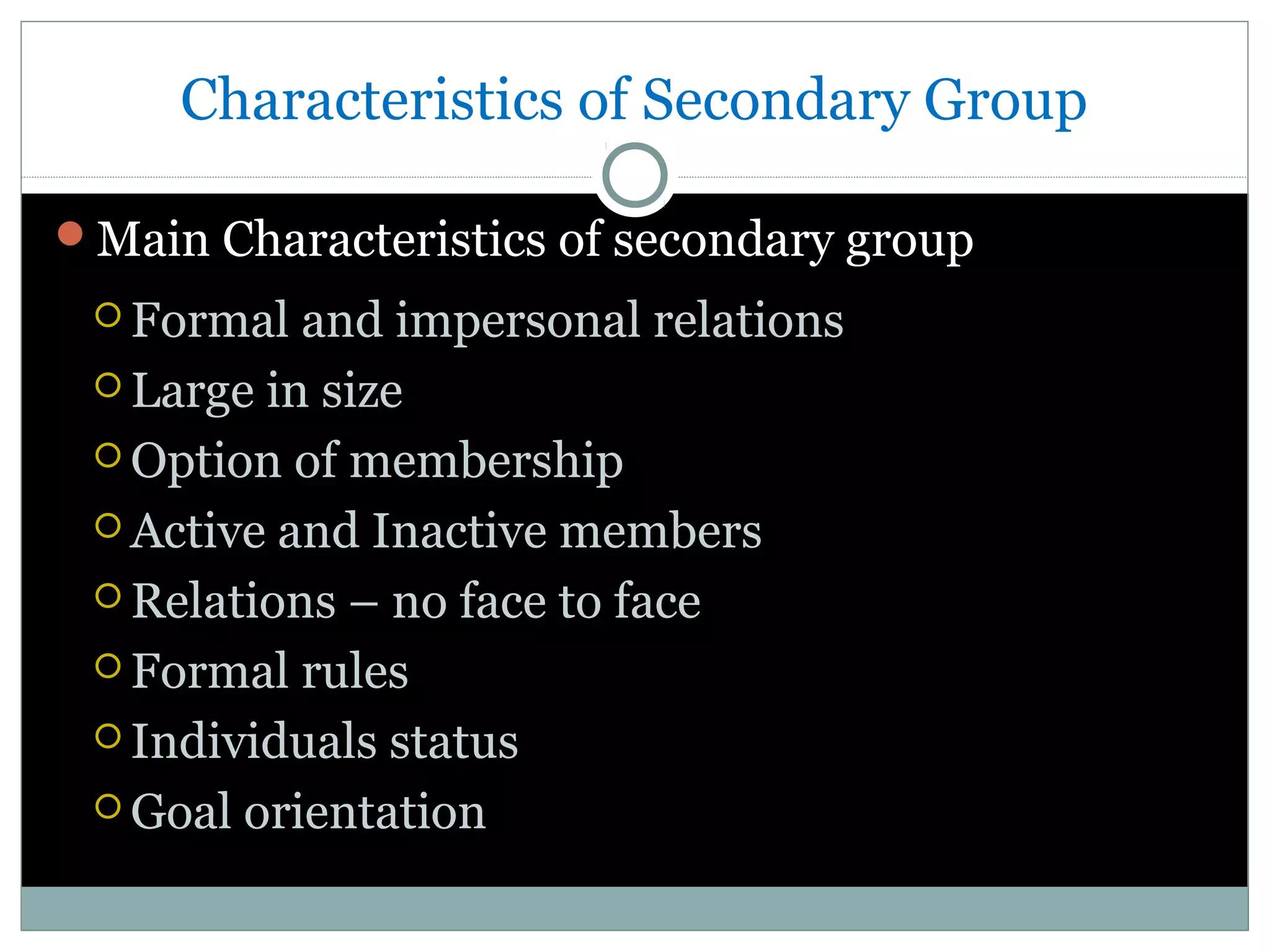 Social groups and processes | PPT
