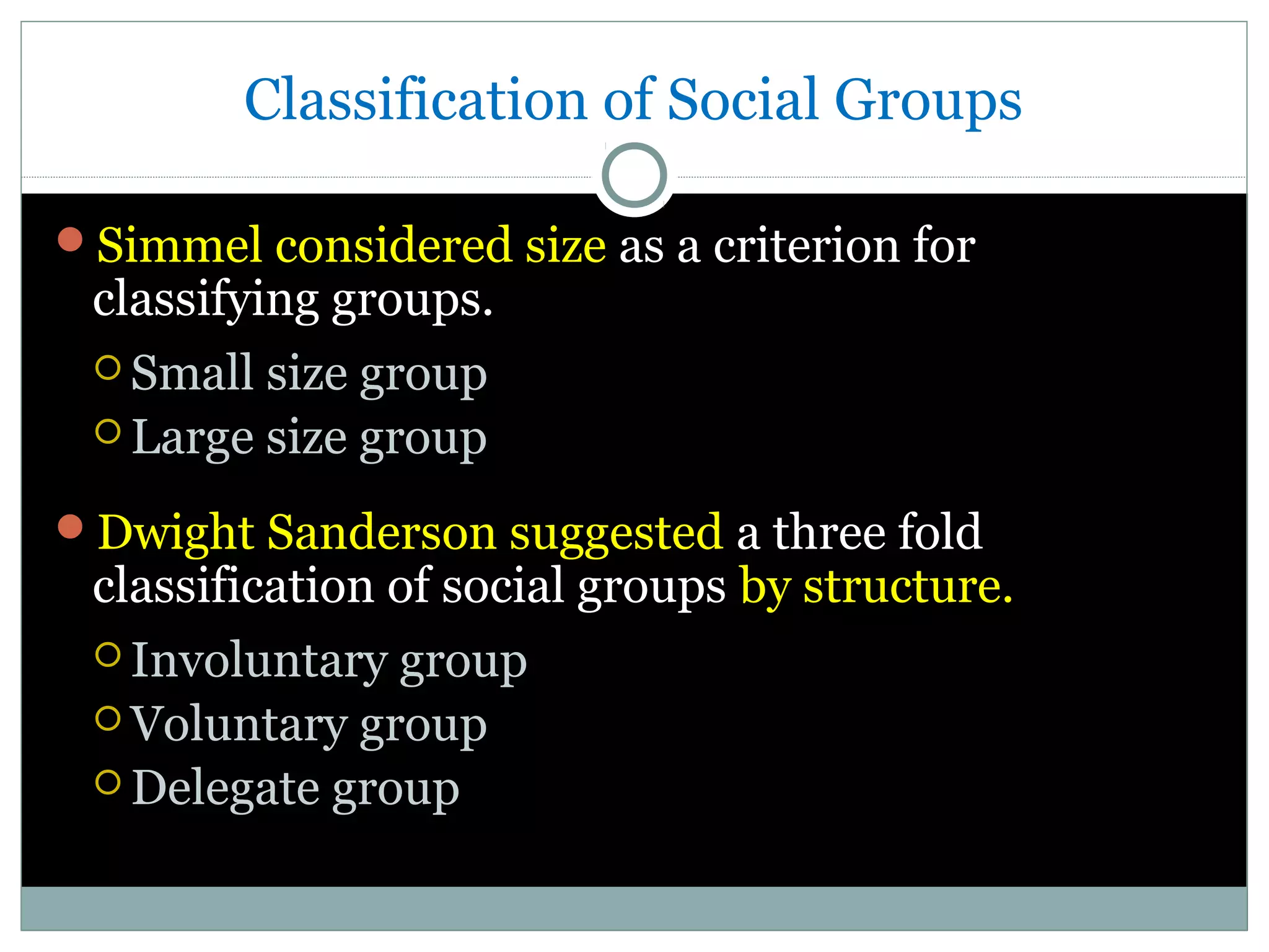 Social groups and processes | PPT | Dating | Family and Relationships