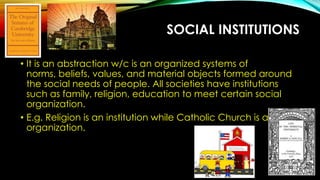 Social groups and social interactions | PPTX