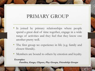 Social groups by diego pomarca | PPTX