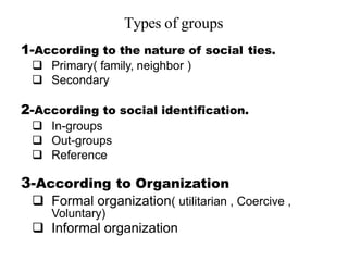 Social groups | PPT