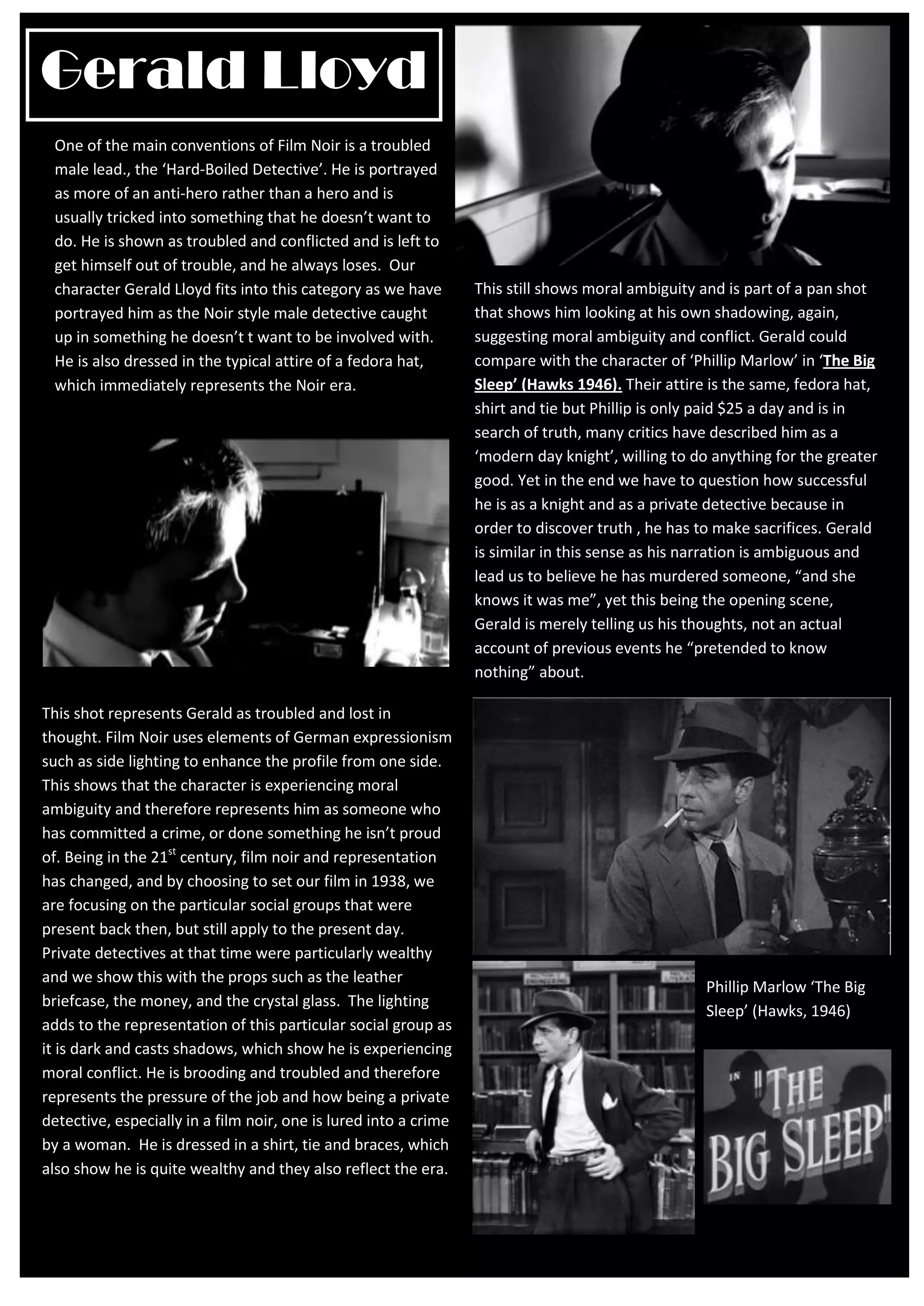 Social groups, film noir | PDF