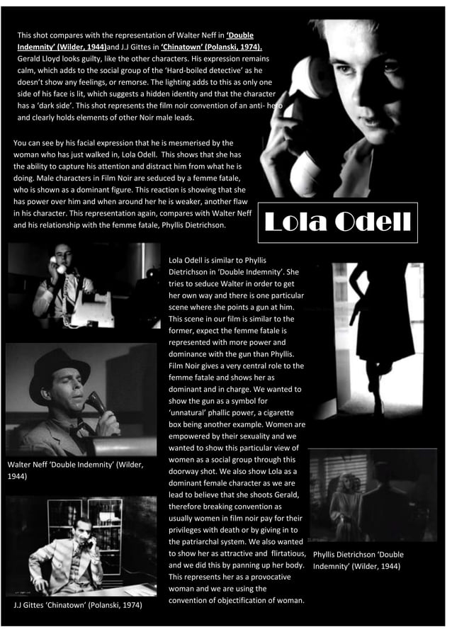 Social groups, film noir | PDF