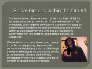 Social groups intro | PPTX | Movies | Entertainment