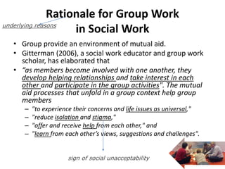 Social group work | PPTX
