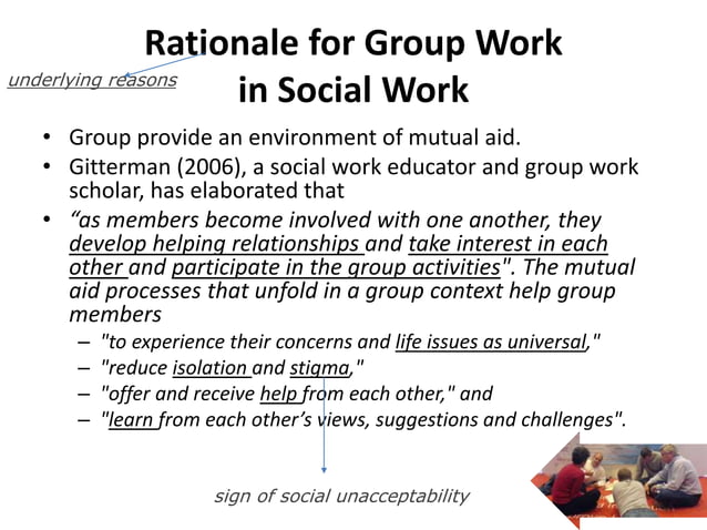 Social group work | PPTX
