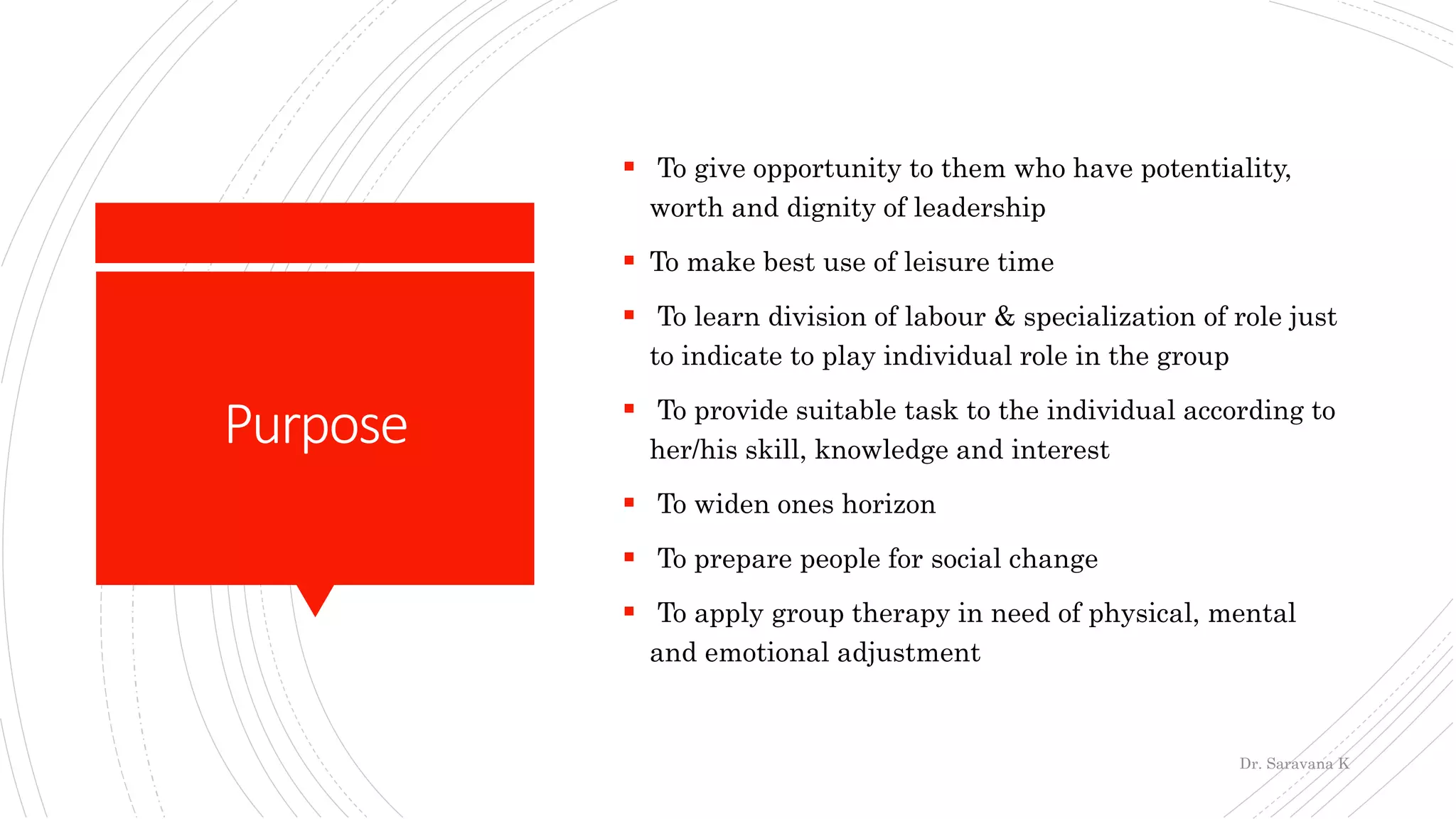 Social Group Work Meaning Definition | PPTX