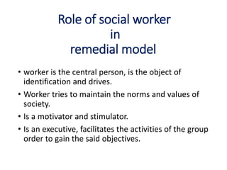 Social group work models | PPTX