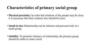 social gruop. each group explained with Impacts | PPTX