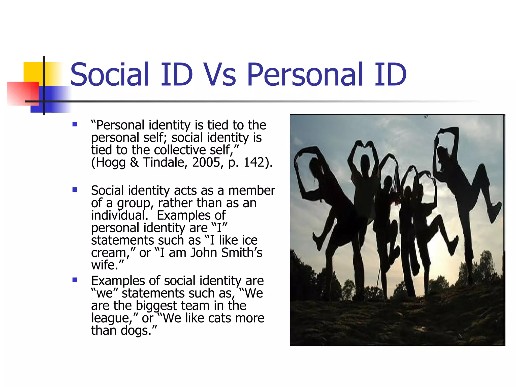 Social Identity | PPT