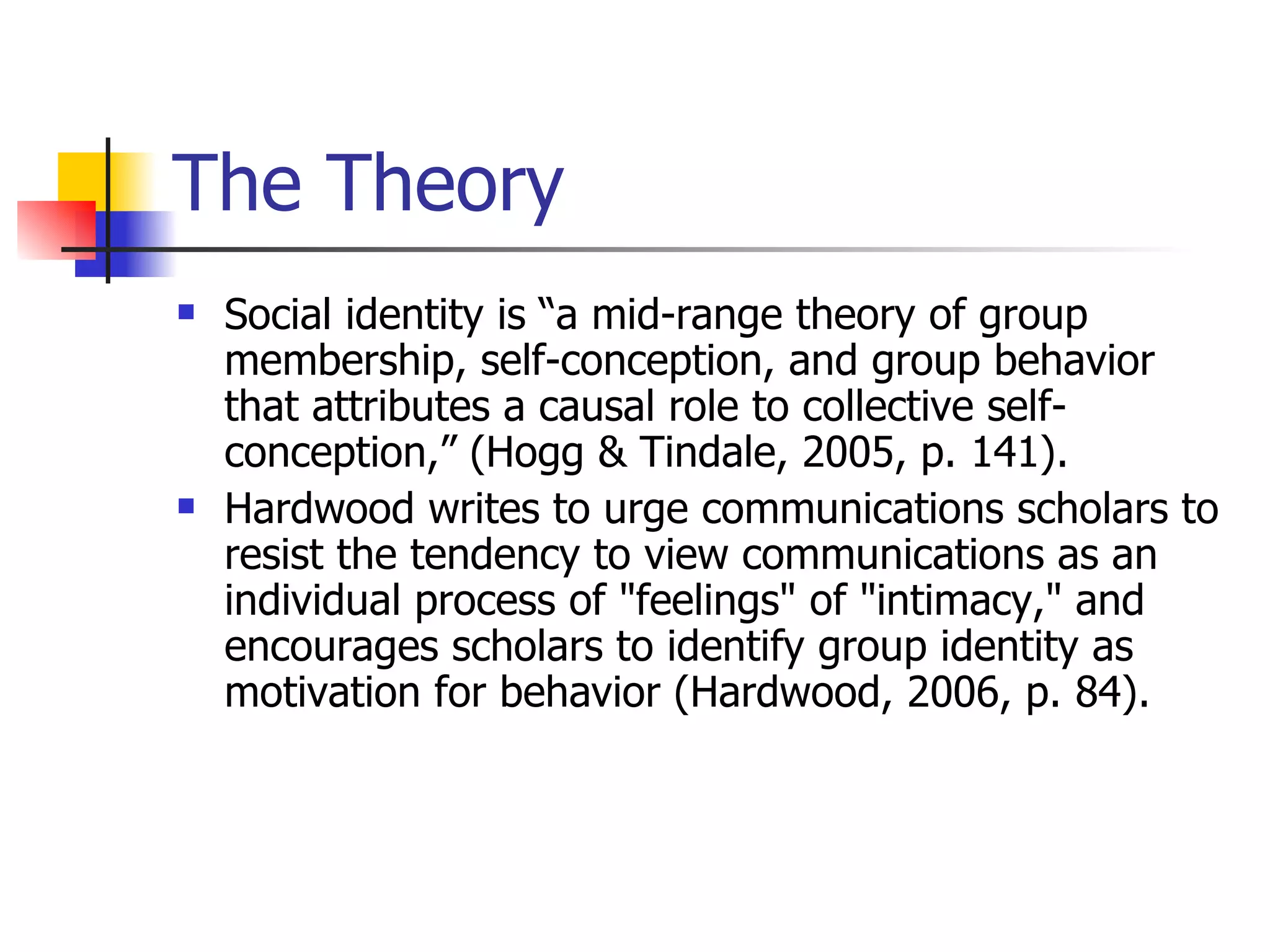 Social Identity | PPT