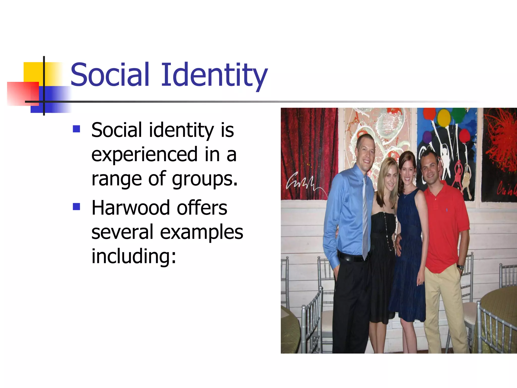 Social Identity | PPT