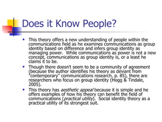 Social Identity | PPT